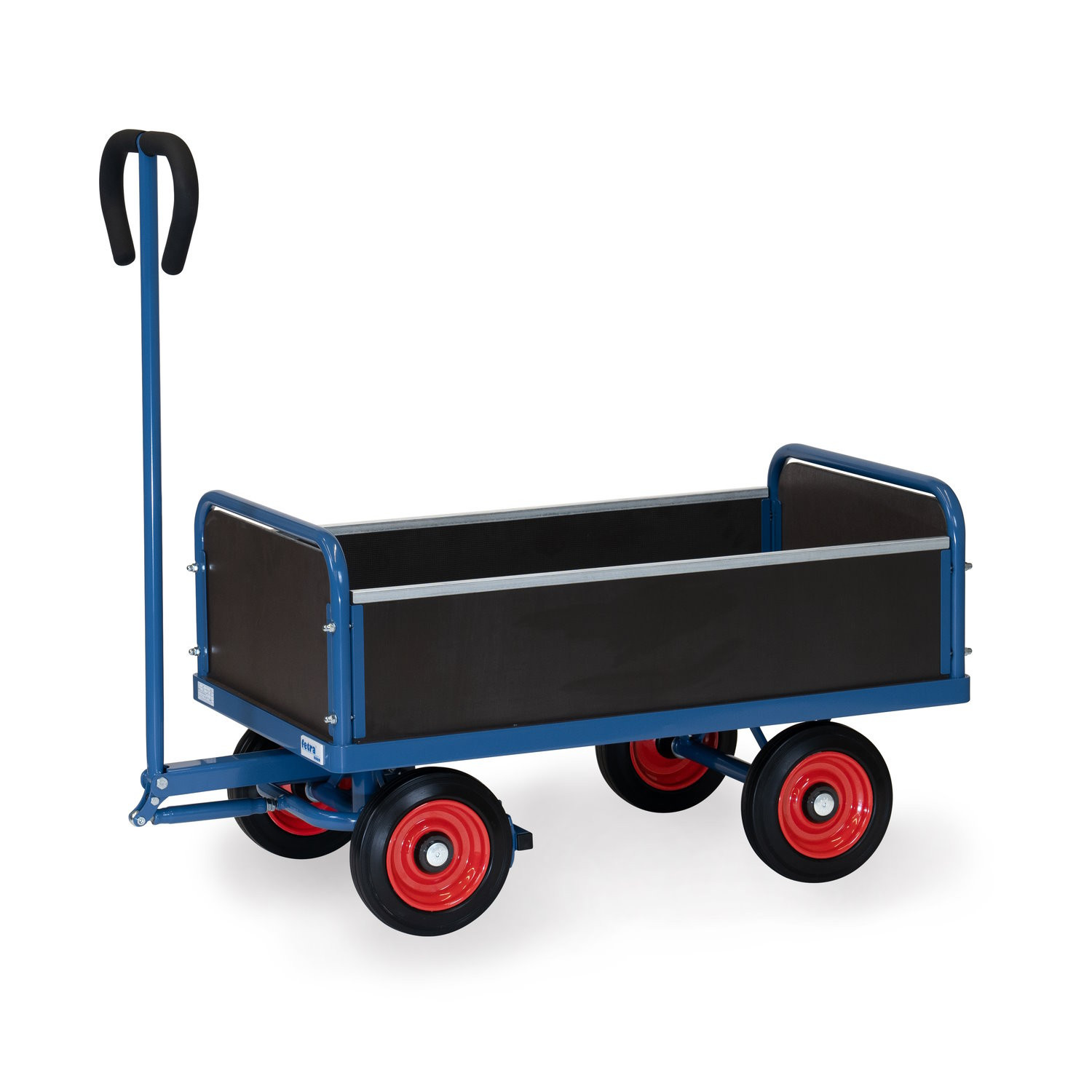 Industrie Handwagen mit 4 Wänden FETRA - Bartels Online Shop